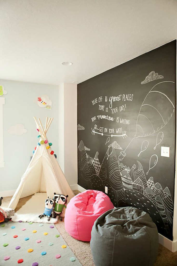 10 Awesome Chalkboard Walls Tinyme Blog